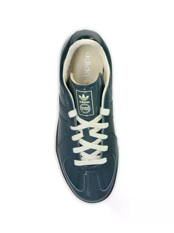 Adidas Lace-up Leather Sneakers - Blue