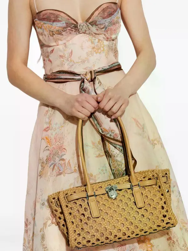 Michael Kors Hamilton Woven Tote