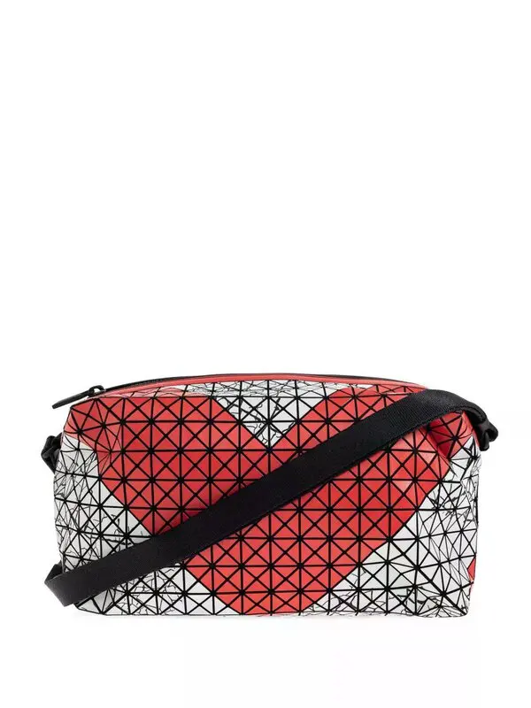 Issey Miyake Geometric Shoulder Bag - Red