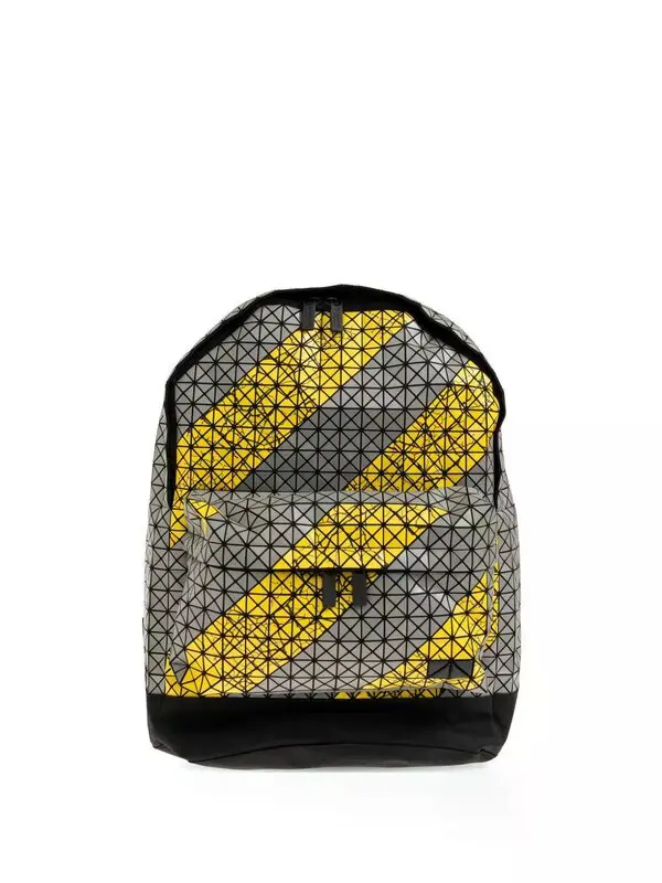 Issey Miyake Daypack Autobahn Geometric-print Backpack - Grey