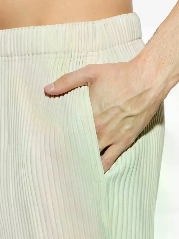 Issey Miyake Monthly Colors: March Pleated Trousers