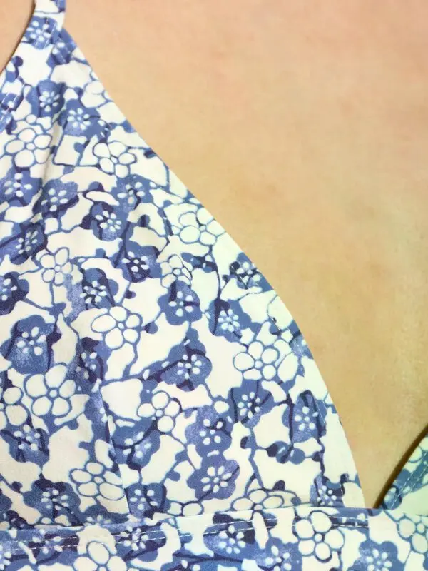Isabel Marant Étoile Solange Floral-print Bikini Top