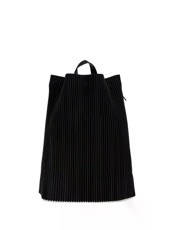 Issey Miyake Pleated Backpack - Black