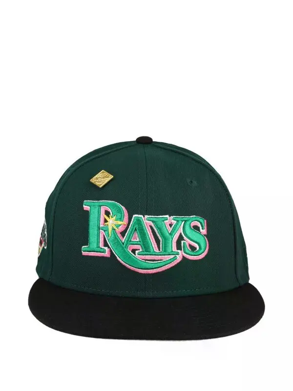 New Era Patch-detail Cap - Green