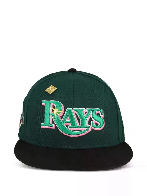 New Era Patch-detail Cap - Green