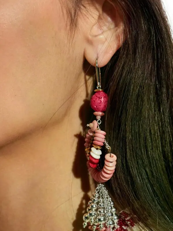 Isabel Marant Étoile Lyna Beaded Drop Earrings