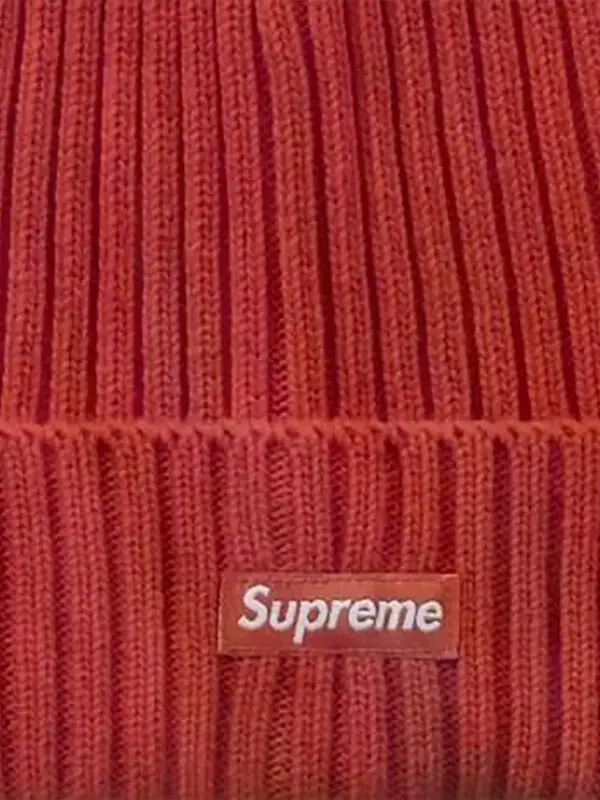 Supreme Logo Beanie - Red
