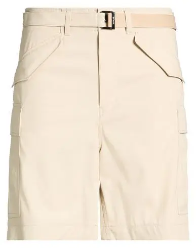 Sacai Cotton Cargo Shorts - Beige