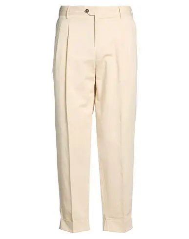 PT TORINO Tapered Cotton-linen Pants