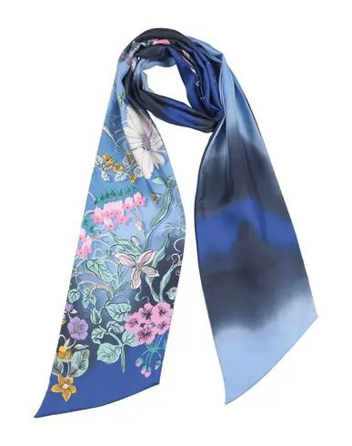 FERRAGAMO Scarf Silk - Navy