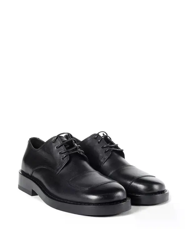 ANN DEMEULEMEESTER Alert Leather Derby Shoes