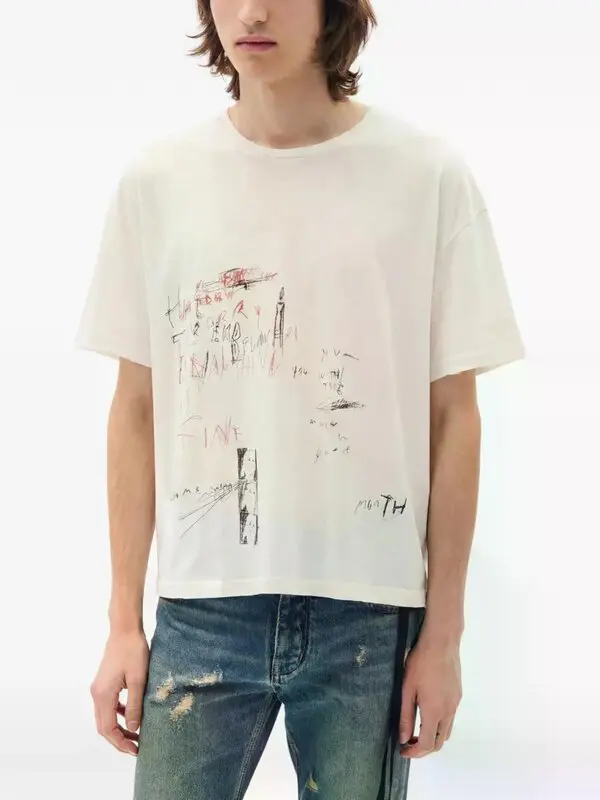 ANN DEMEULEMEESTER Lu Relaxed-fit Graphic T-shirt