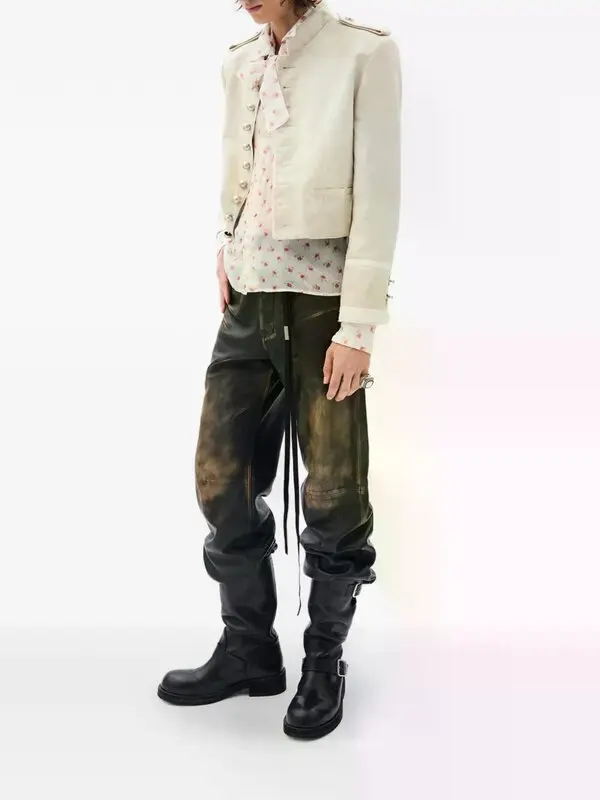 ANN DEMEULEMEESTER Alarik Flared Trousers