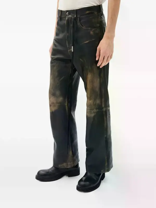 ANN DEMEULEMEESTER Alarik Flared Trousers