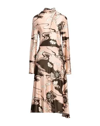 JIL SANDER Midi Dress With Floral Print