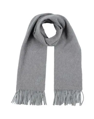 PAOLO PECORA Scarf Virgin Wool - Grey