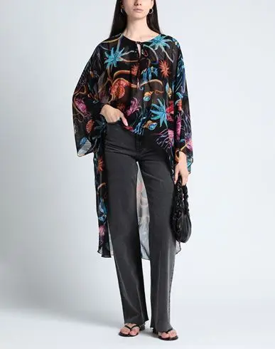 TWINSET Floral Print Crepe Top