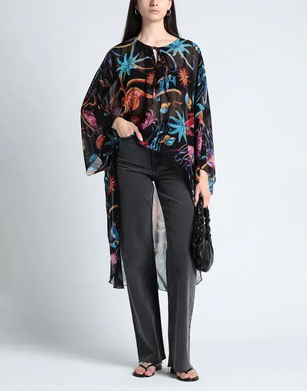 TWINSET Floral Print Crepe Top
