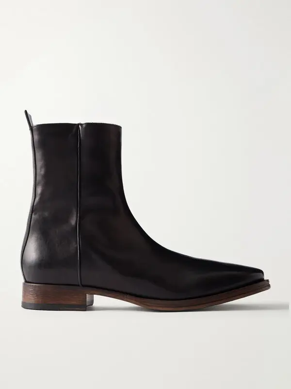 Acne Studios Bebe Leather Chelsea Boots - Black