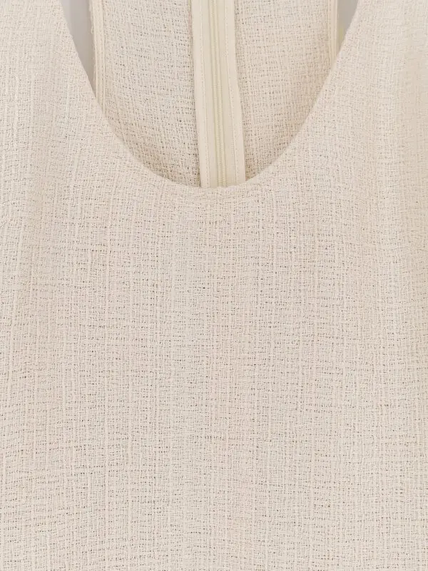 TOTEME Long Cotton Dress - Beige
