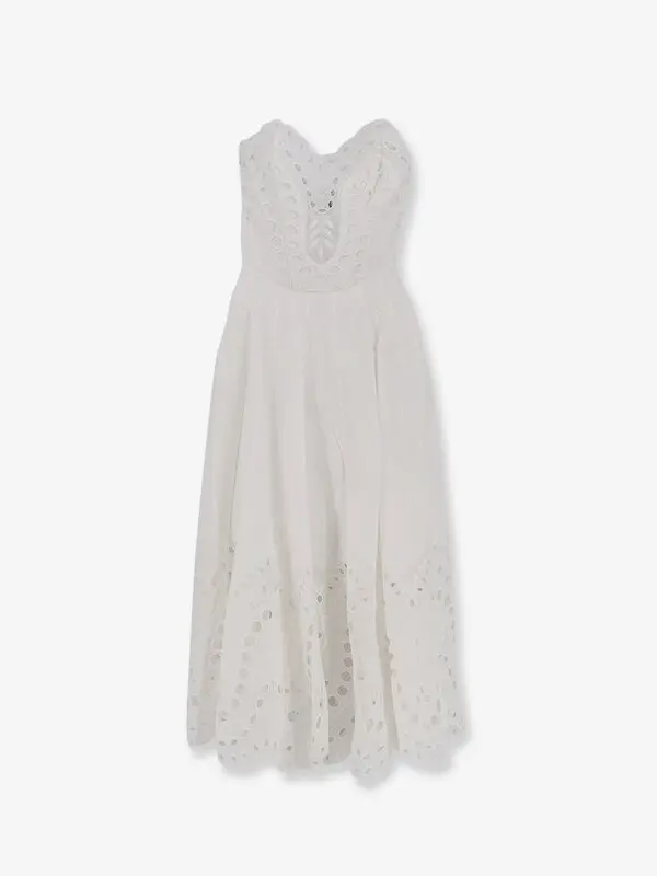Charo Ruiz Ibiza Marlin Long Dress - White