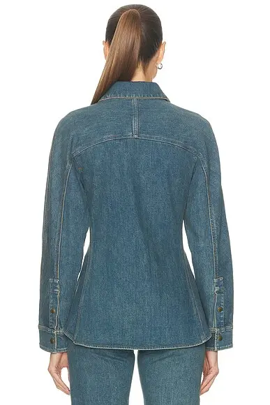 Burberry Button Up Top