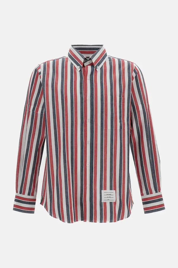 Thom Browne Striped Cotton Shirt