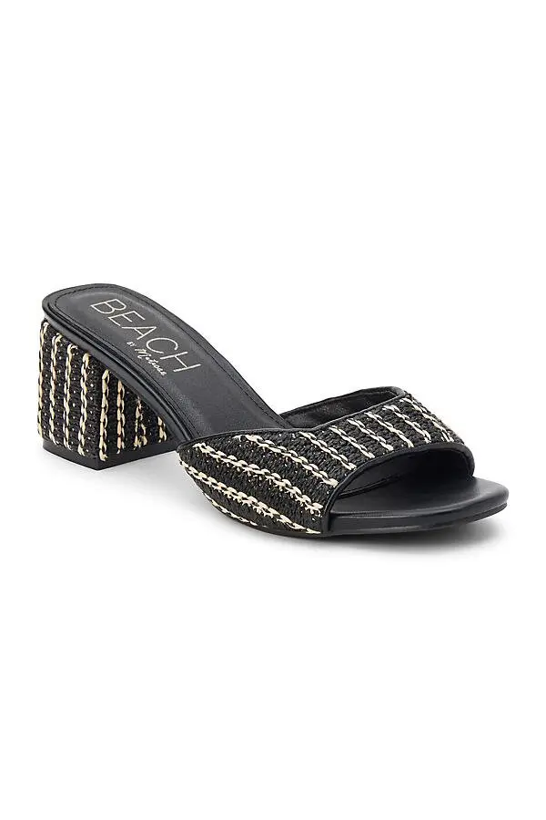 Matisse Birdie Heeled Mules - Black