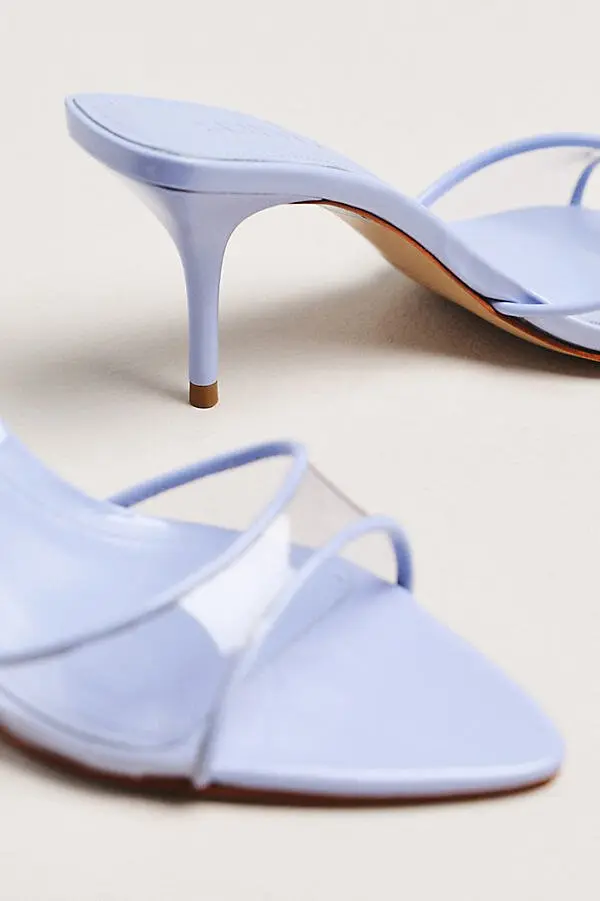 Schutz Elodie Vyl Mule Heels - Lavender