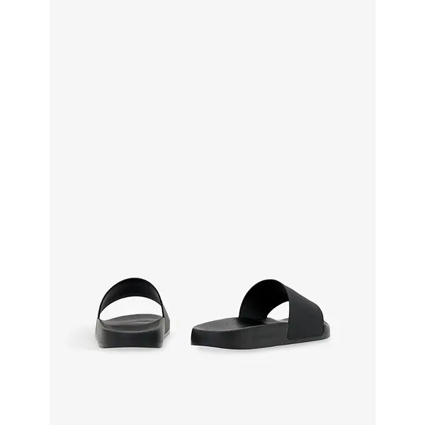 ALLSAINTS Underground Rubber Slides - Black