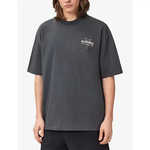 ALLSAINTS Pentacle Branded Cotton-jersey T-shirt