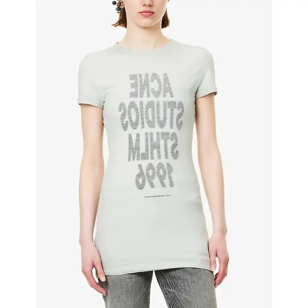 Acne Studios Logo-print Cotton T-shirt
