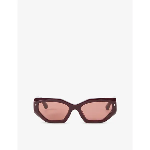JOSEPH Souk Cat-eye Sunglasses - Plum