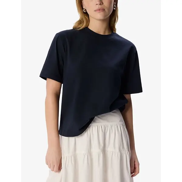 Whistles Short-sleeved Cotton-jersey T-shirt