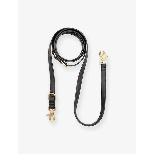 CAFIDE Jala Multi-position Vegan-leather Dog Leash - Black