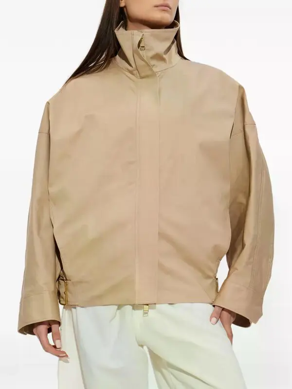 DARKPARK High Neck Belted Jacket