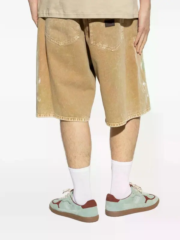 Moschino Paint Splatter Shorts