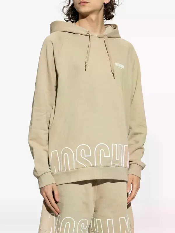Moschino Graphic Cotton Hoodie