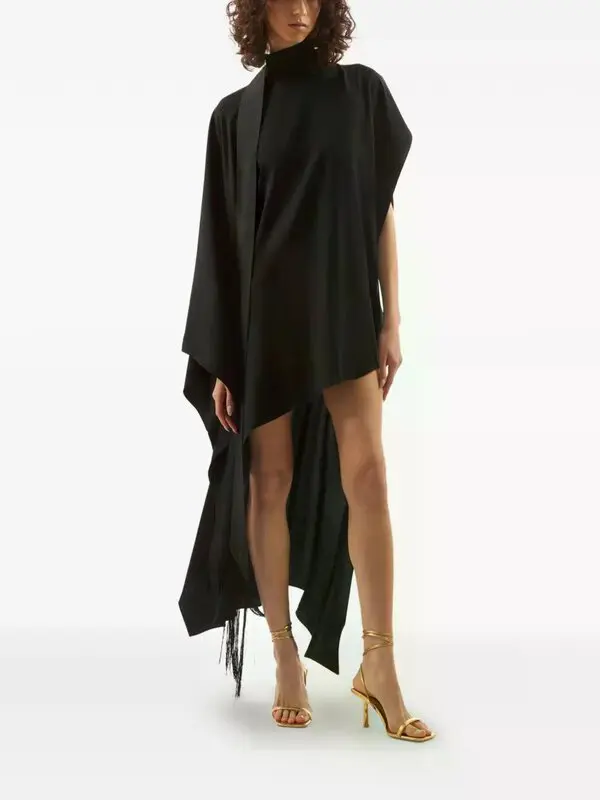 TALLER MARMO California High-neck Mini Dress - Black
