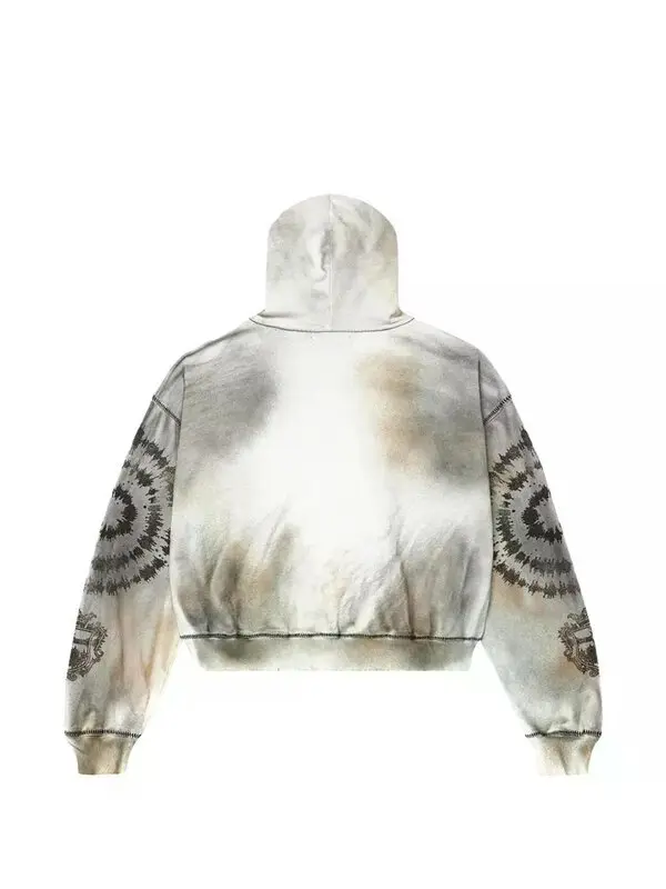VALE FOREVER Spiral Zip-up Hoodie