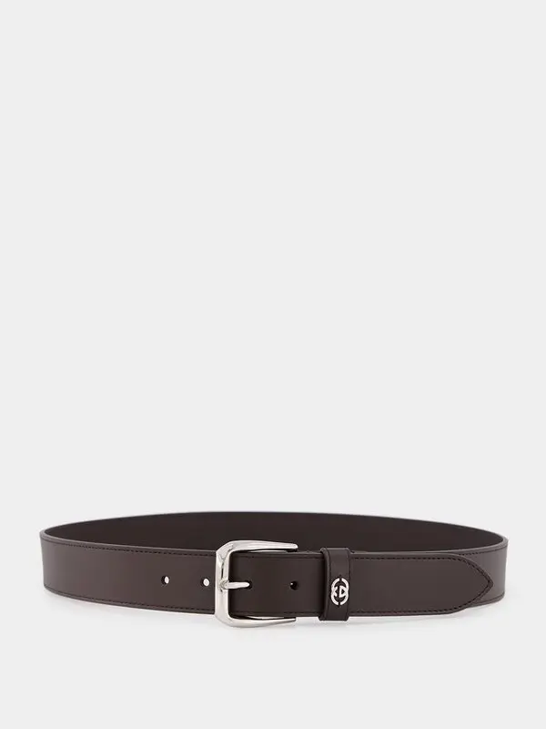 Gucci Belt With Interlocking G Detail - Grey