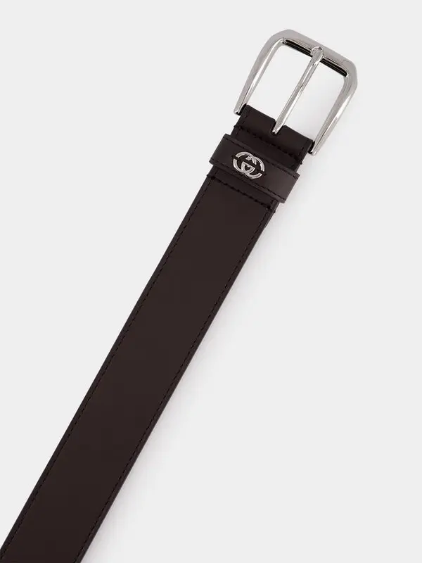 Gucci Belt With Interlocking G Detail