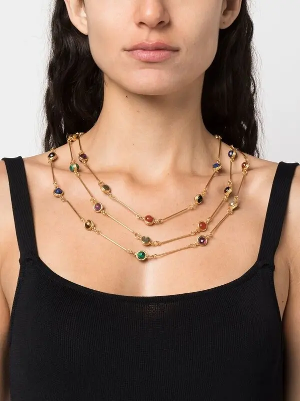 Sylvia Toledano Faceted Candies Necklace - Gold