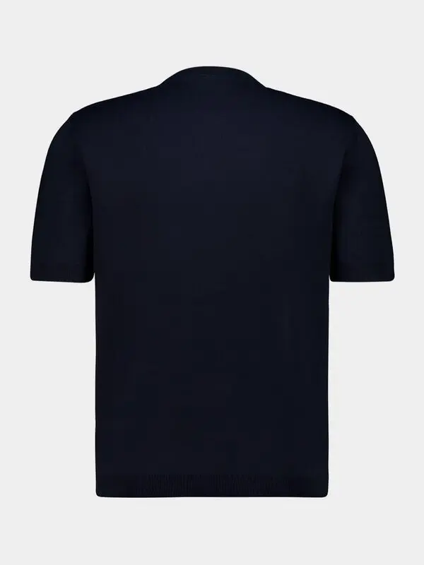 Gucci Dark Navy Cotton T-shirt
