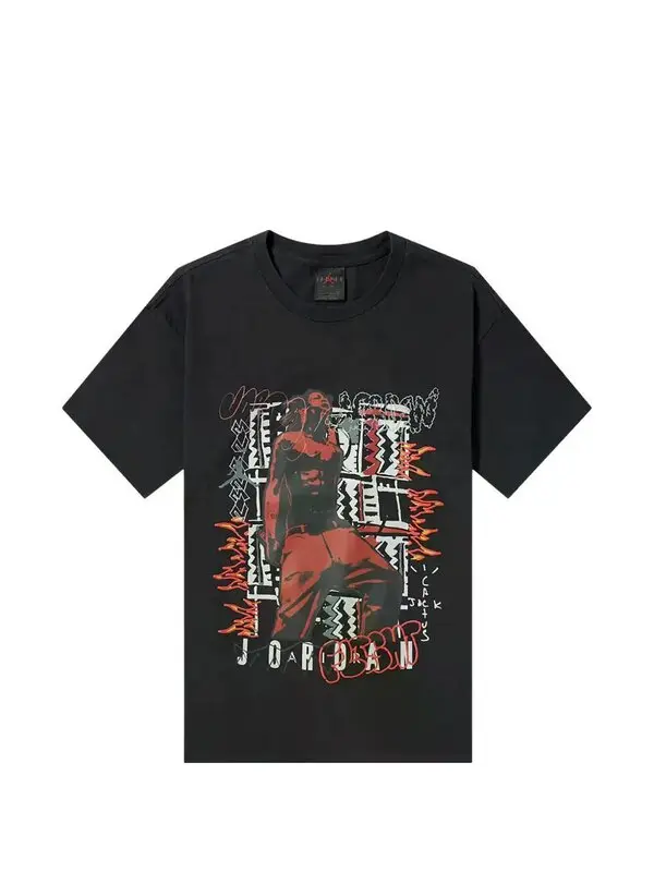 TRAVIS SCOTT X Air Jordan Print T-shirt