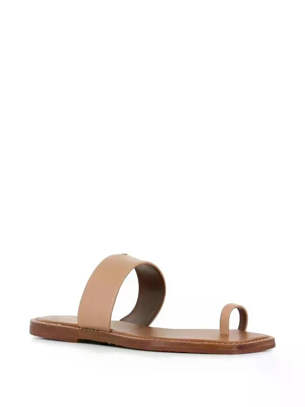 GIUSEPPE ZANOTTI Toe-strap Flat Sandals - Neutrals