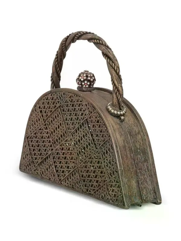 BOZART Crystal Embellished Tote