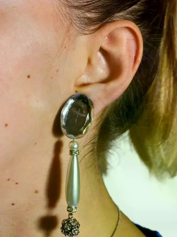 BOZART Clip-on Drop Earrings