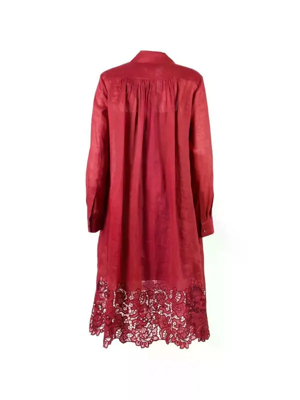 Max Mara Embroidery Shirt Dress