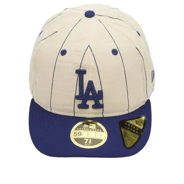 New Era La Dodgers Linen 59fifty Cap